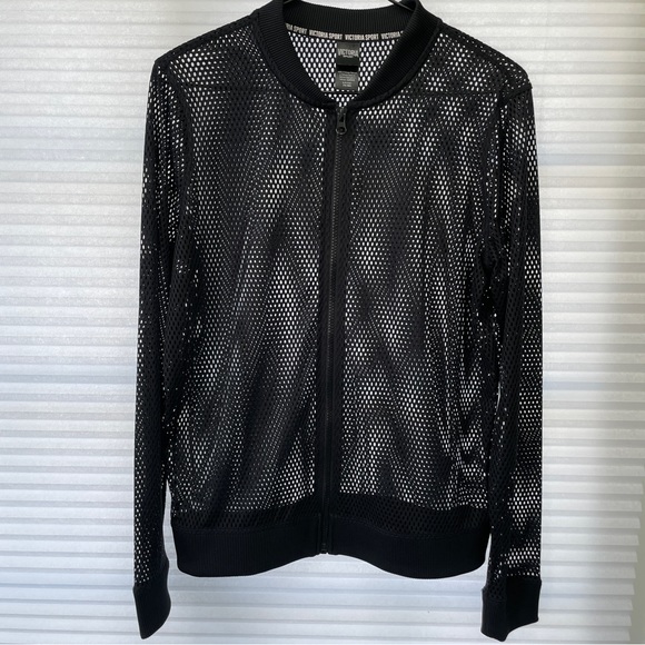 Victoria's Secret | Jackets & Coats | Mesh Bomber Jacket From Victorias ...